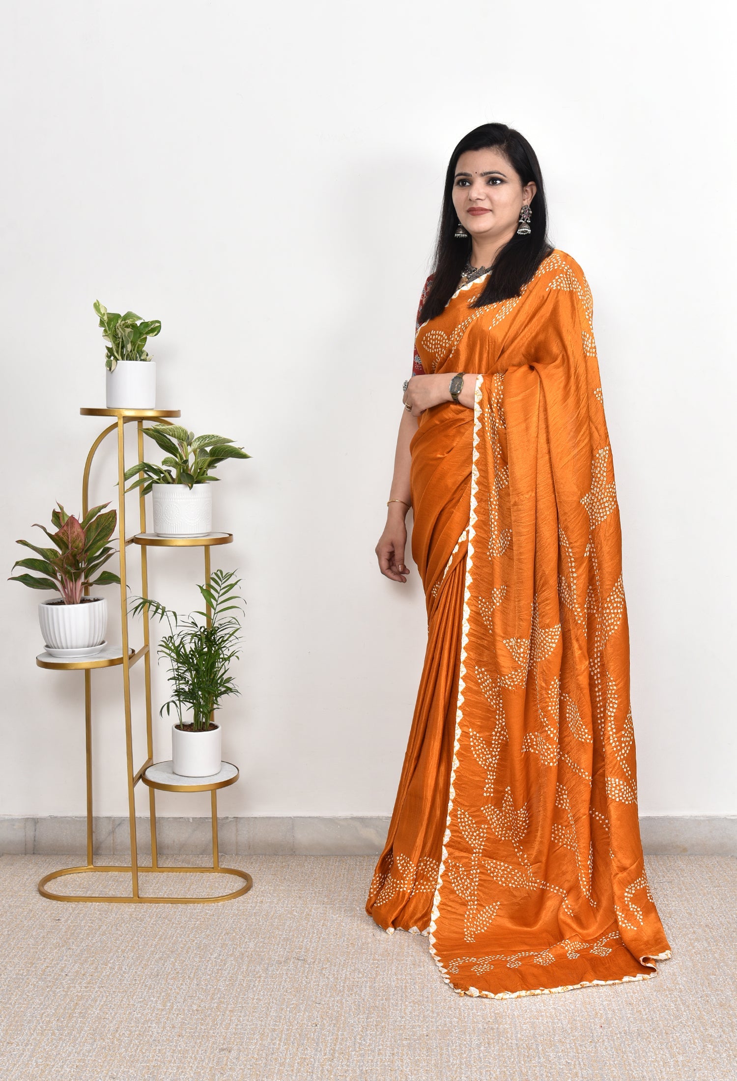 EKTA : RAI BANDHANI SAREE – EkBanni